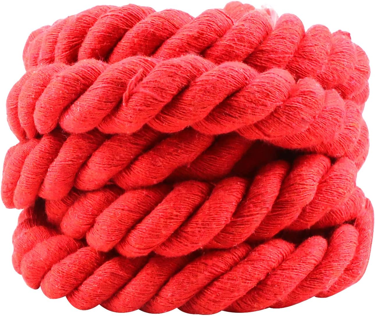 Amazon.com: WYOMER 20mm x 10ft Natural Twisted Cotton Rope, Strong ...