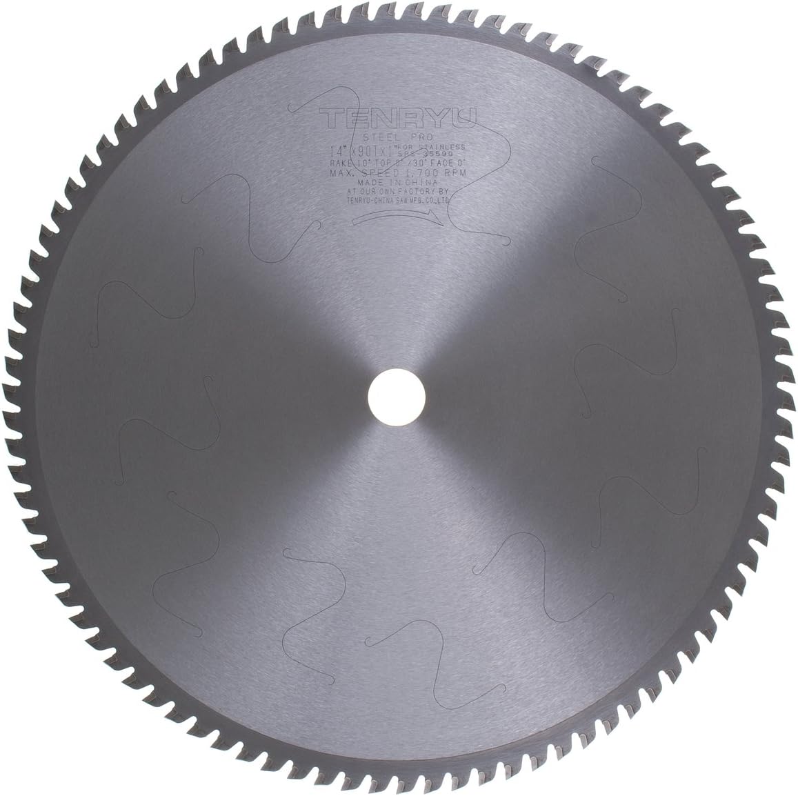 Tenryu PRF-35572DK 14" 72T 1" Arbor TCG Steel-Pro Stabilizer Dry ...