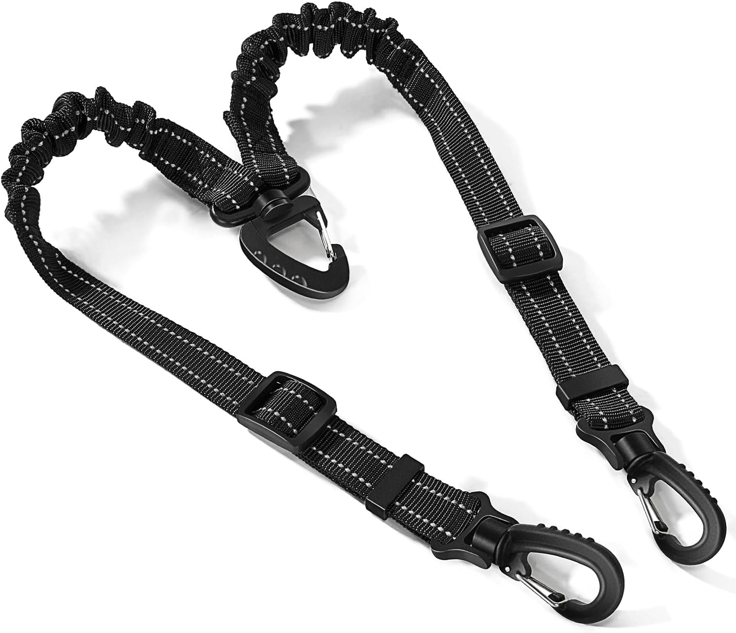 SlowTon Double Dog Leash, No Tangle Double Leash for 2 Dogs Walking ...