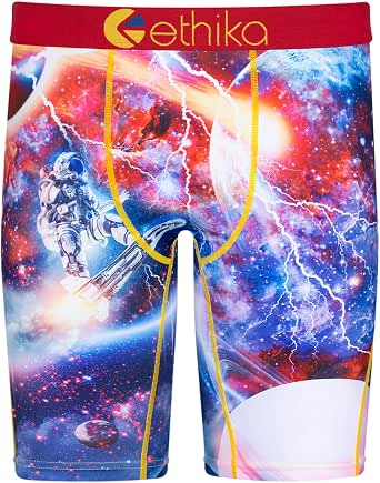Amazon.com: Ethika Boys Boxer Brief | Chaz Space (GRC, Small): Clothing ...