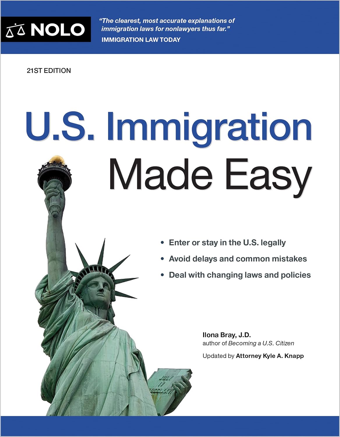 U.S. Immigration Made Easy: Bray J.D., Ilona: 9781413330717: Amazon.com ...