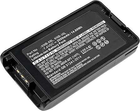 Amazon.com: Replacement Battery for Kenwood TK-2360,TK-3360,NX-220,NX ...