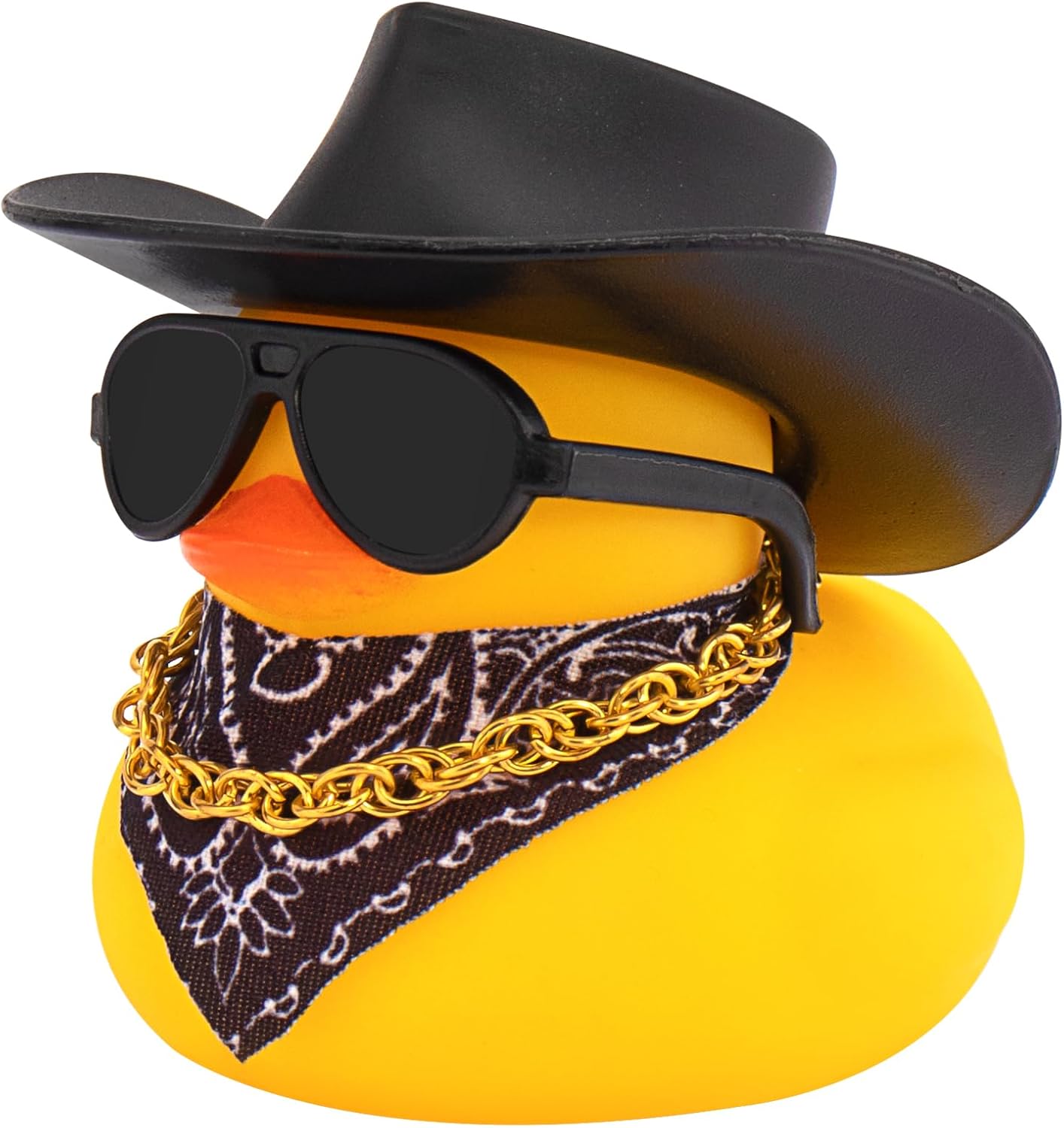 Amazon.com: wonuu Car Dashboard West Cowboy Hat Rubber Ducks ...