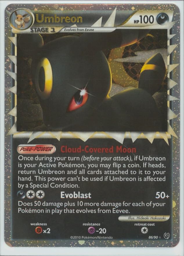 Pokémon - Umbreon Prime (86/90) - HS-Undaunted - Holo Rare Prime - 1 ...