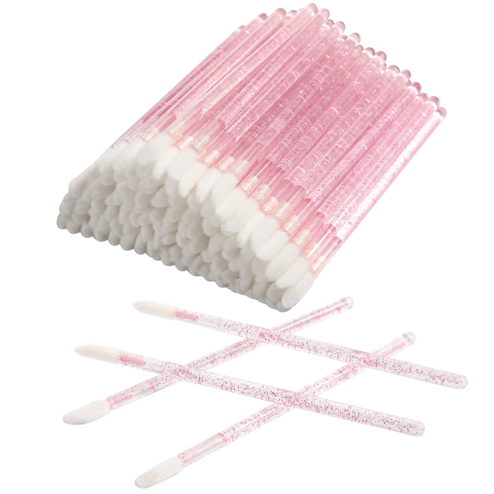 Amazon.com: 500 Pcs Disposable CrystaLip Brush Lip Gloss Applicators ...