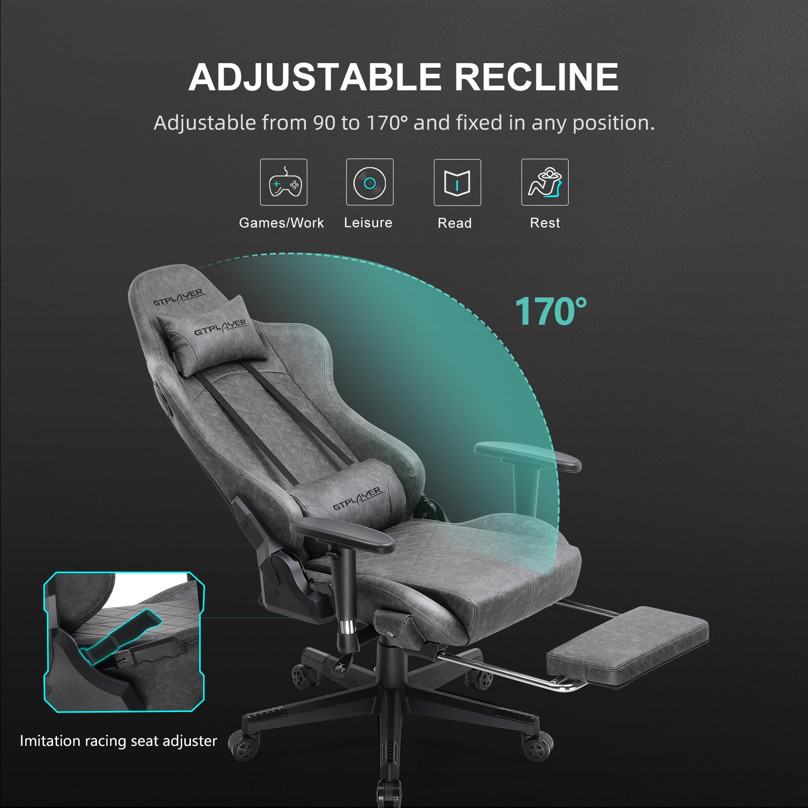 Snapklik.com : GTPLAYER ACE-Zeus-1 Gaming Chair
