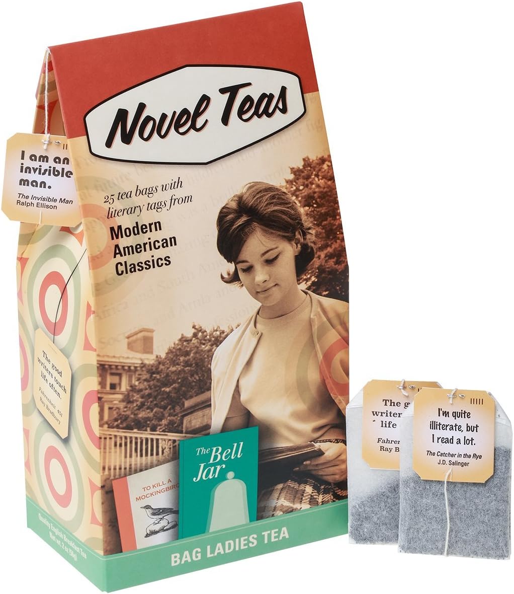 Amazon.com : Novel Teas - Book Lover's Gift of Modern American Classics ...