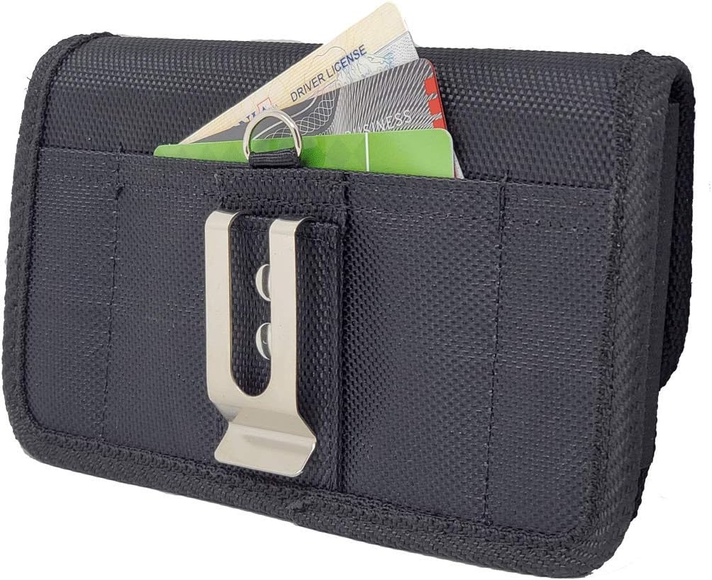 Amazon.com: AH Premium Military Grade Canvas Belt Case, Rugged Pouch ...