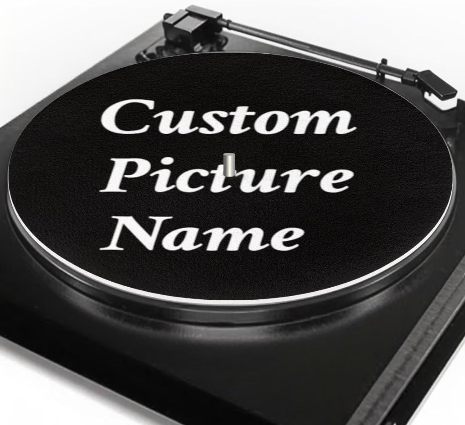 Doojoayie Personalized Turntable Platter Mat 12 Inches Anti Vibration ...
