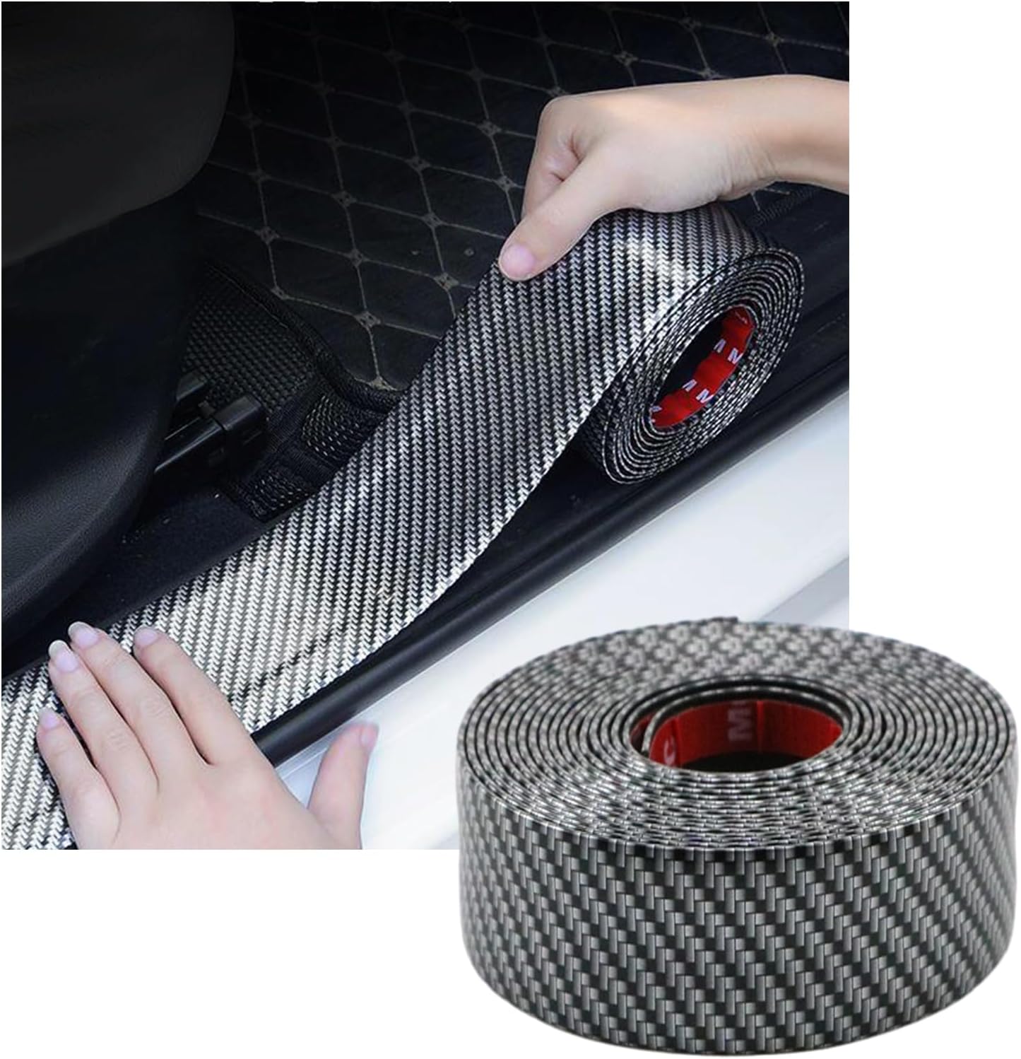 Amazon.com: Suvnie Car Door Edge Entry Guards, Anti-Collision Scratch ...