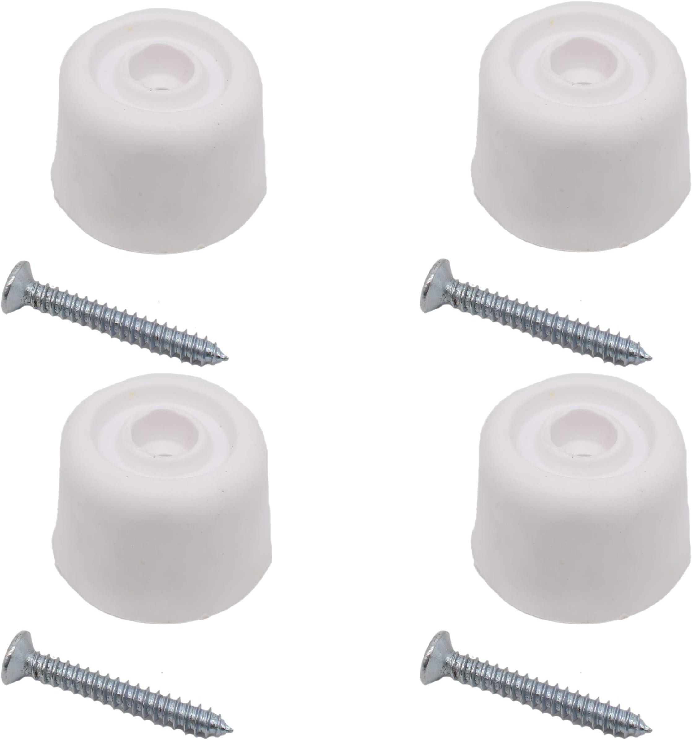 Door Stops Small White h. 2cm x d. 3cm (Pack of 2) (Product Code - U ...