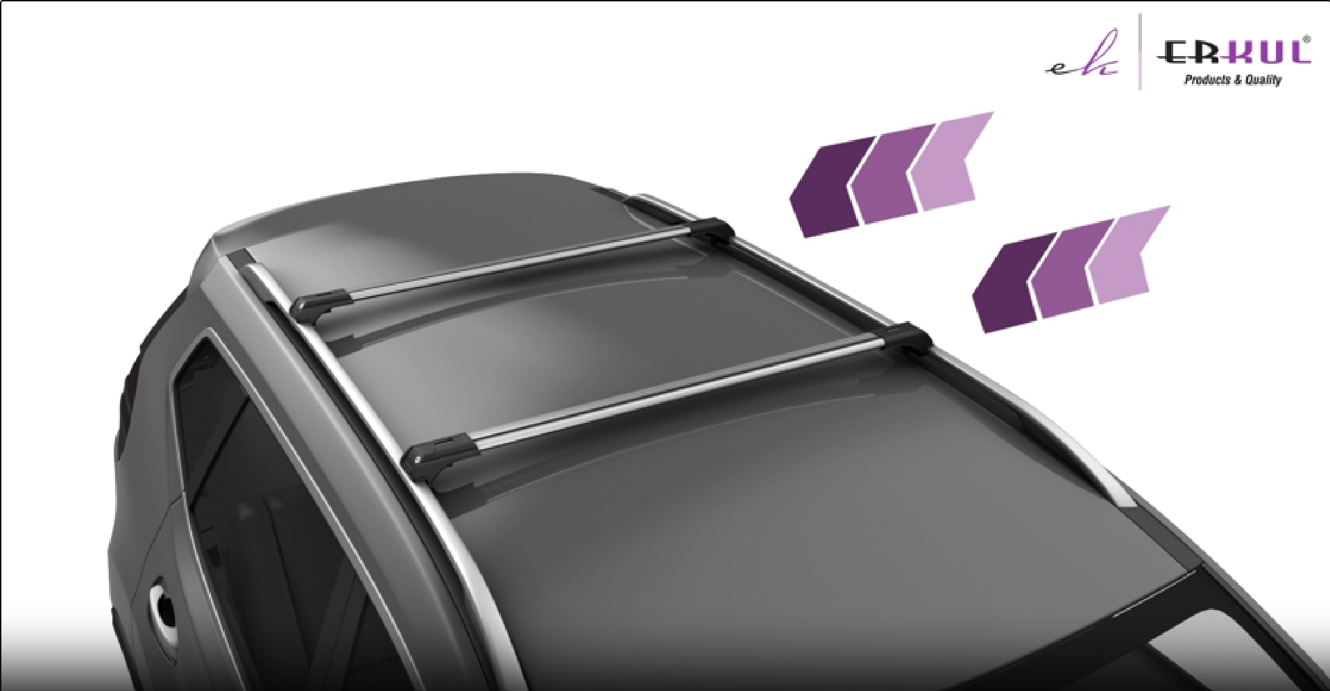 Watch ERKUL Roof Rack Cross Bars-Unboxing & Installation Skybar V1 on ...