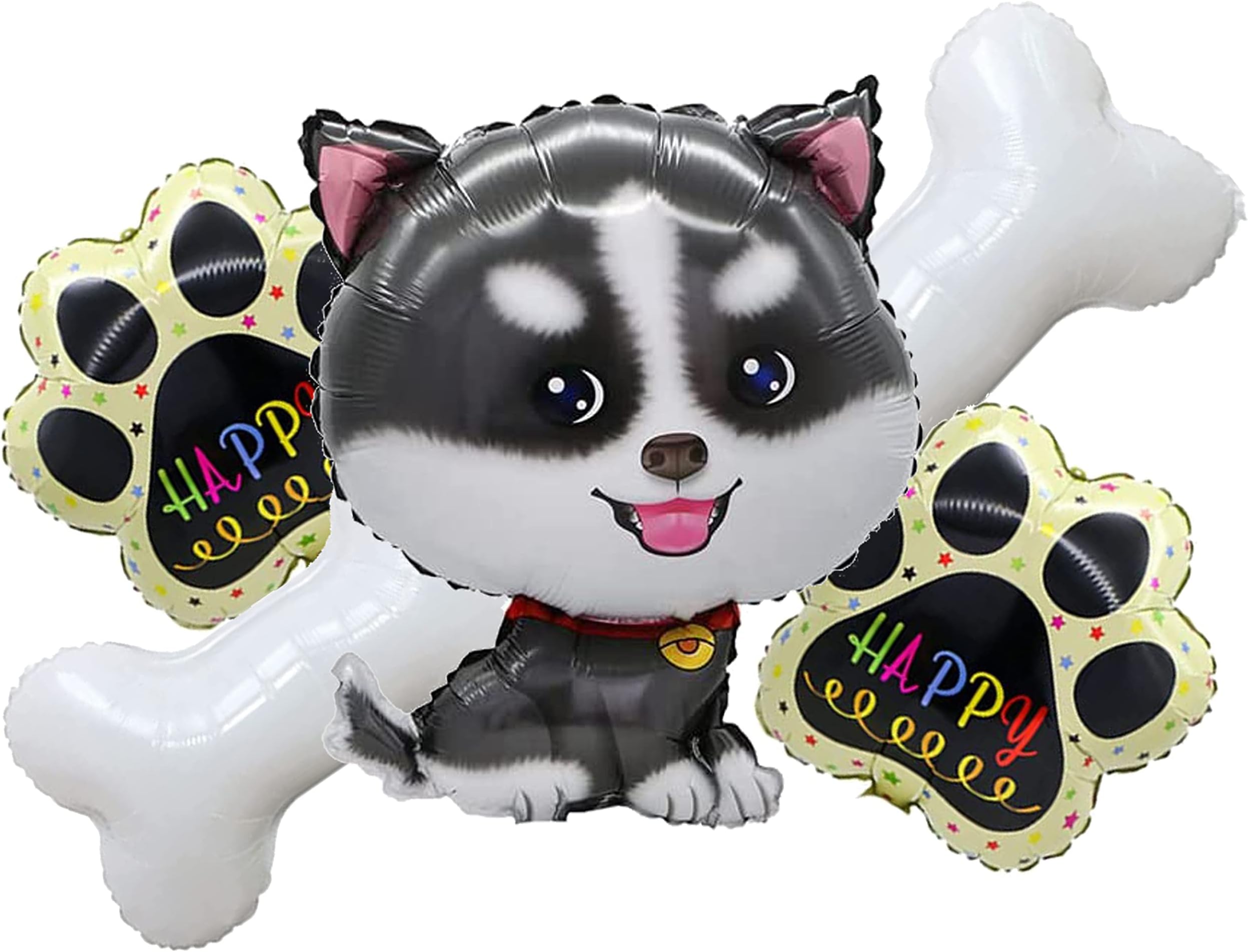 Jagmag® 5PCS Corgi Aluminum Film Balloons Kids' Party Balloons Pet ...