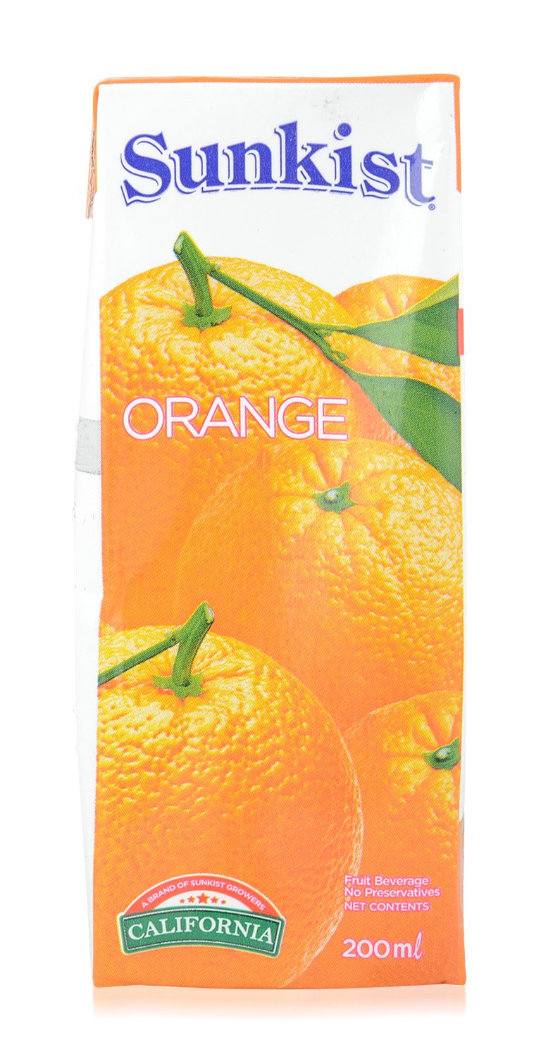 Sunkist Fruit Juice - Orange, 200ml Pack : Amazon.in: Grocery & Gourmet ...