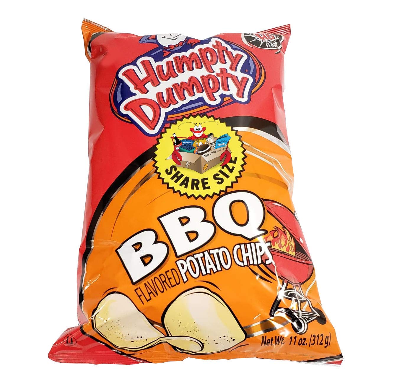 Amazon.com: Humpty Dumpty BBQ Potato Chips, 11 Ounce, 1 Count