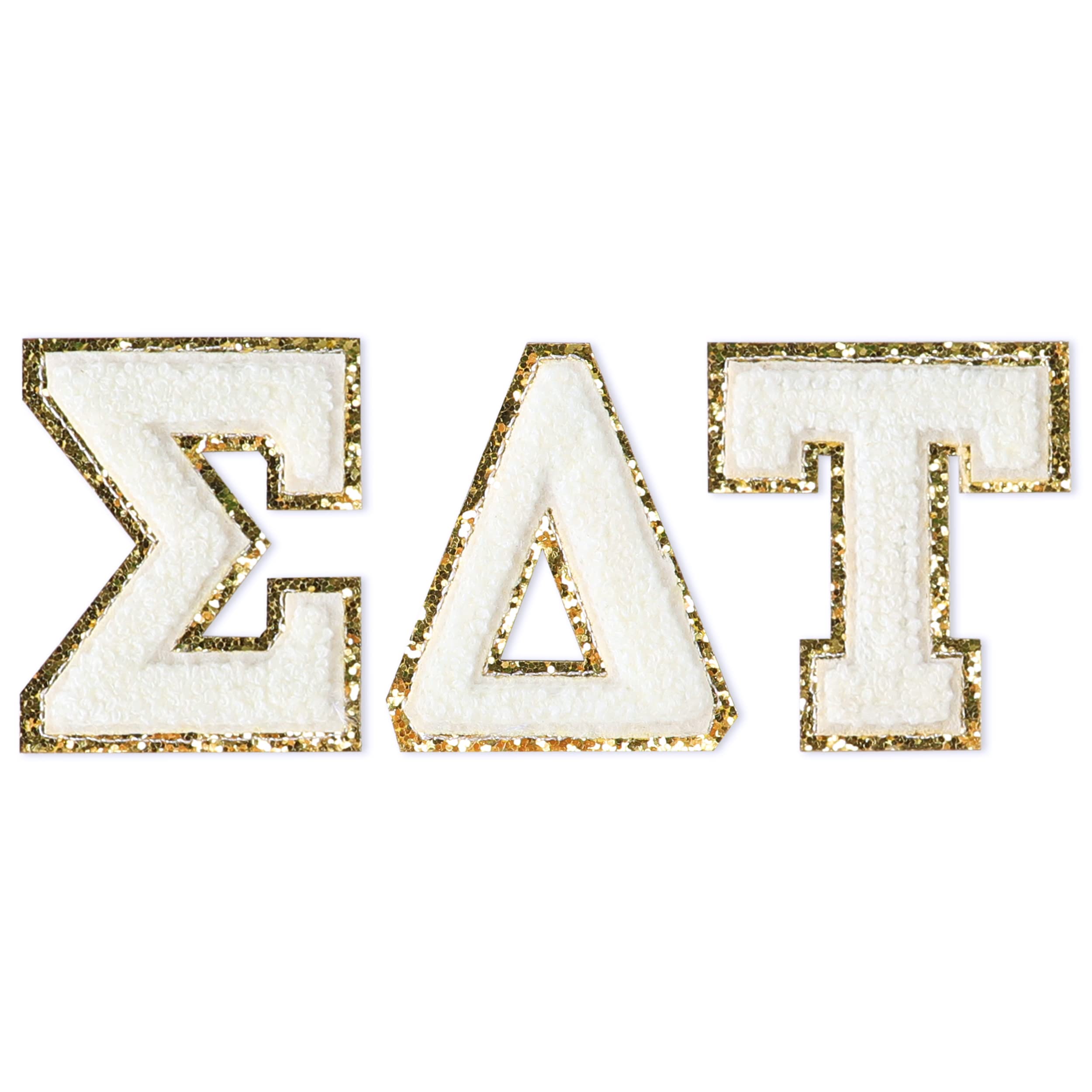 Amazon.com: Sorority Shop Sigma Delta Tau Chenille Letter Stickers ...
