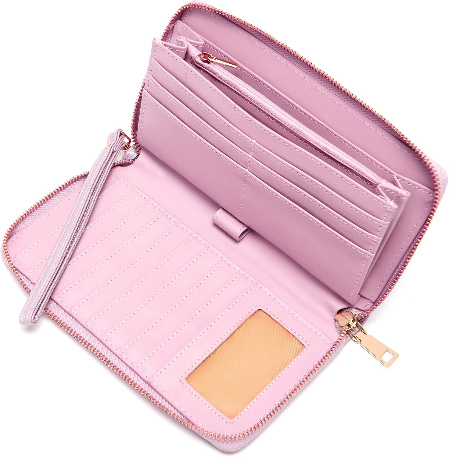 Amazon.com: YZAOLL Women's Wallet RFID Blocking PU Leather Large ...