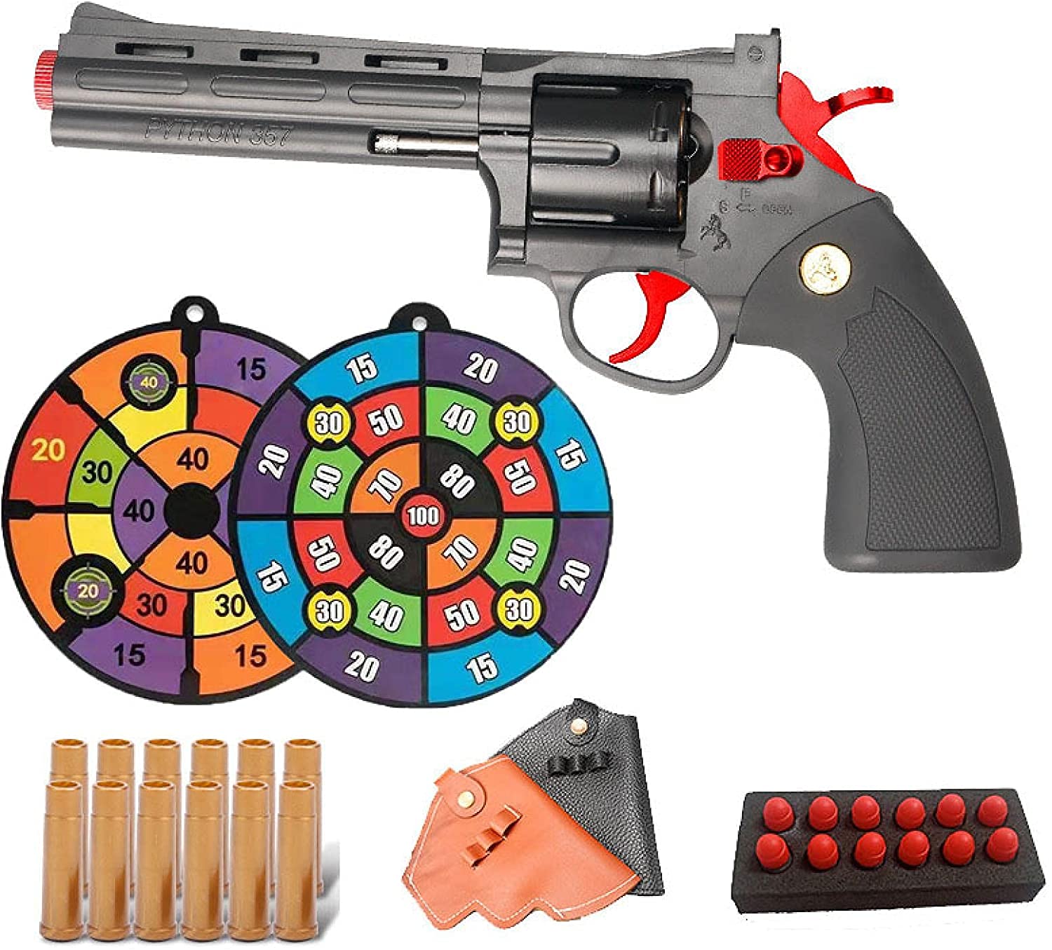 Wuqiqi Yeyi Classic Revolver Soft Bullet Toy Gun Boys Toy | Desertcart OMAN