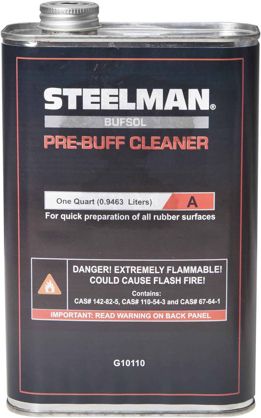 Amazon.com: Steelman Bufsol Pre-Buff Cleaner for Tire Repair, Loosens ...