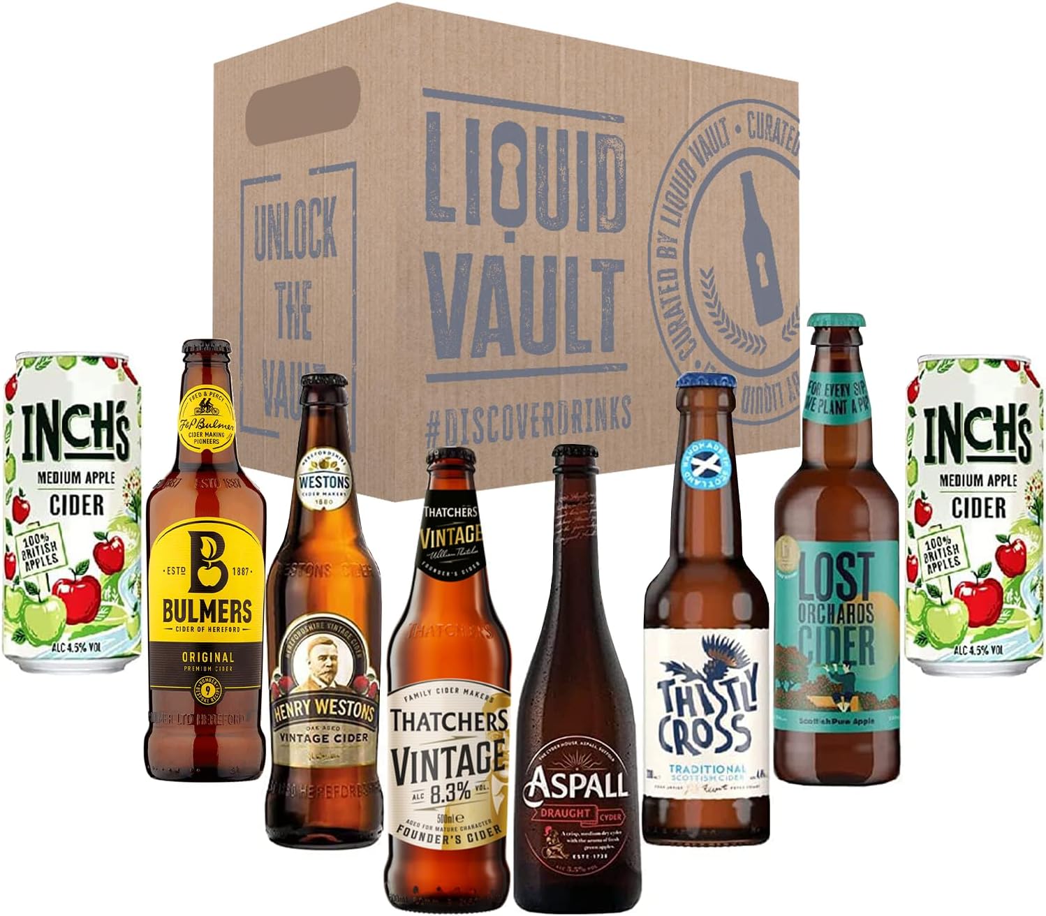 Best of British Apple Cider - 8x330ml Bottles – Enjoy Eight of the Best ...