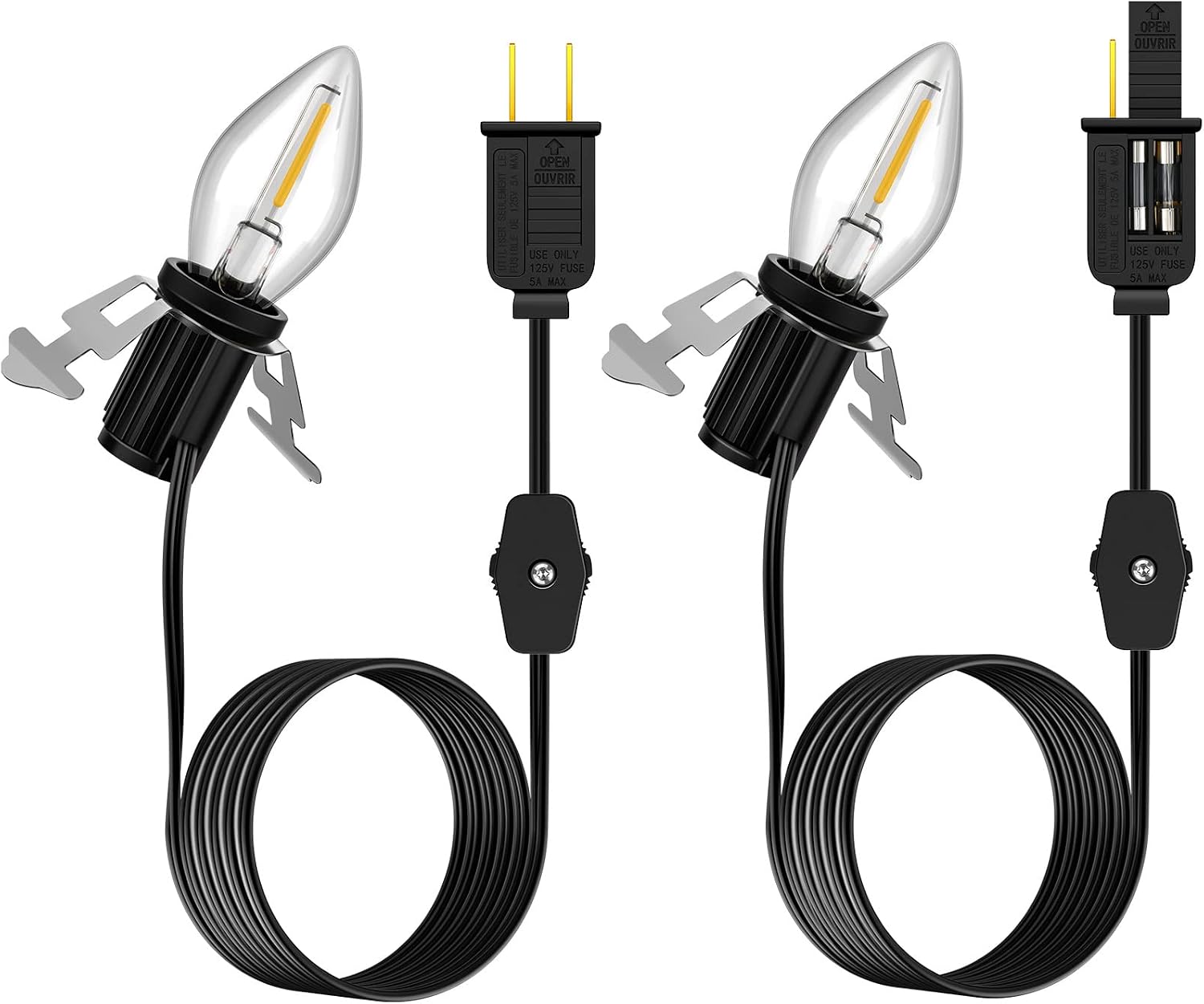 Amazon.com: Enhon Accessory Cord with 1 LED Light Bulb, 6ft Blow Mold ...