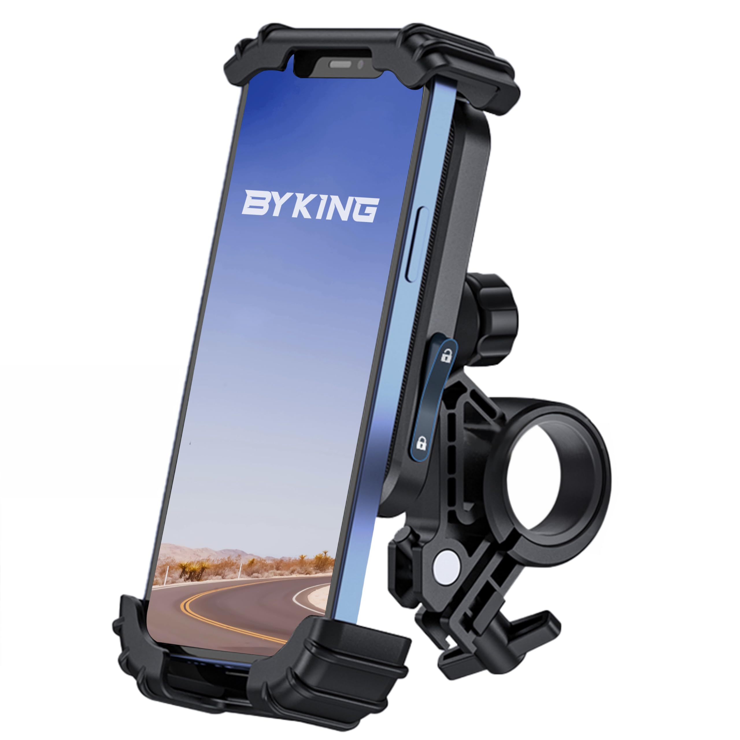 Byking Bike Phone Holder, For 4.7"-6.7" Smartphones Bicycle Phone ...