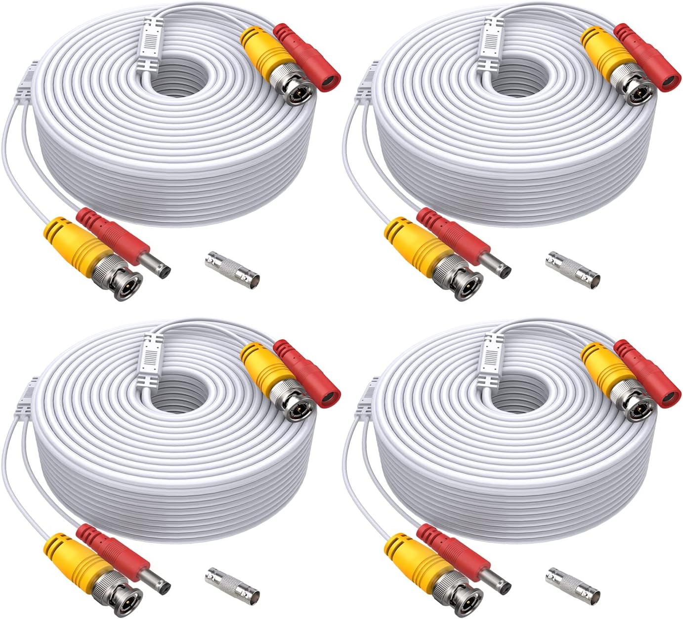 Amazon.com : ANNKE 4 Pack 150 Feet Security Camera Cable, All-in-One ...