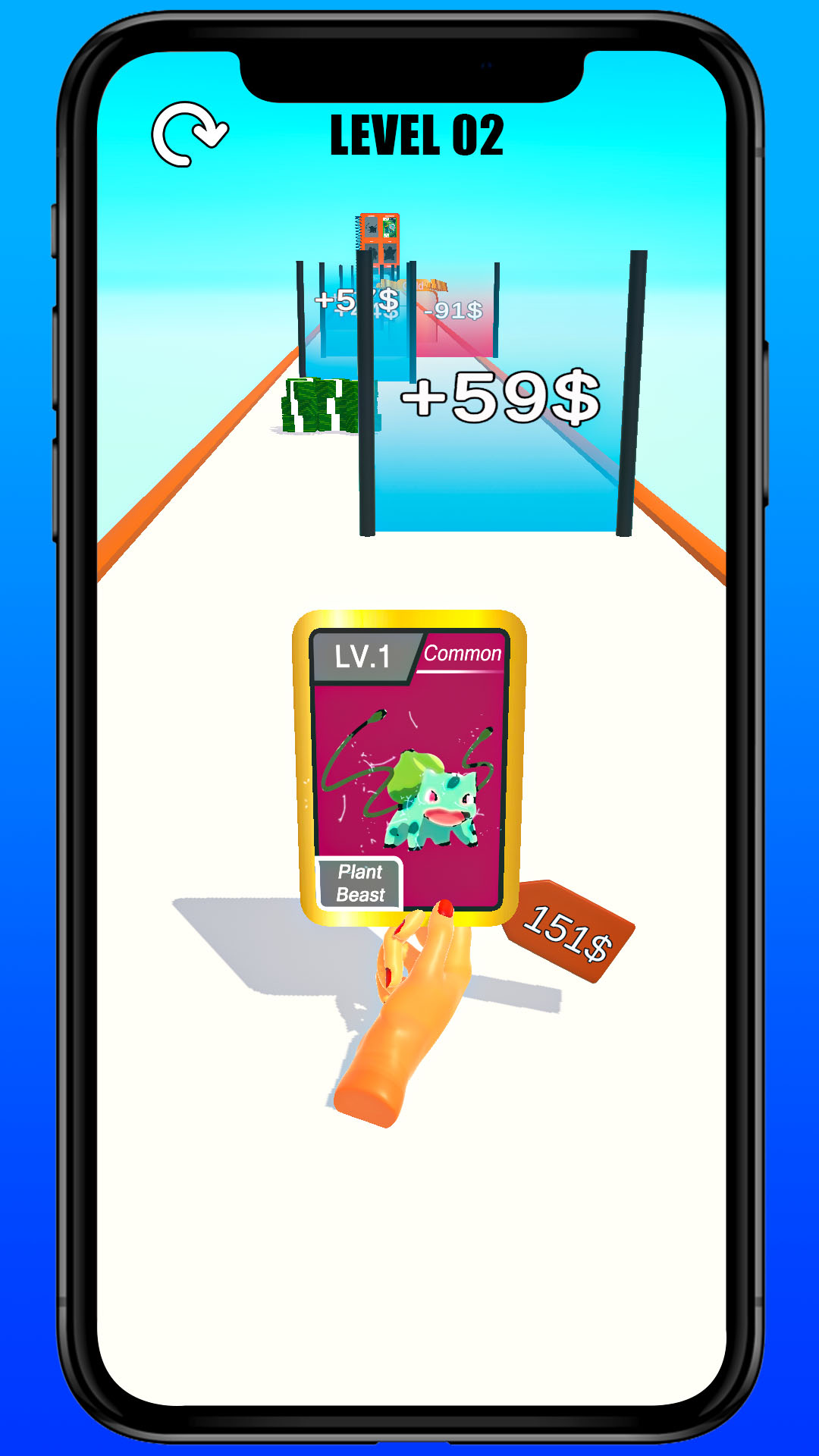 Card Run Evolution Rush Cards Battle Challenge 3D: Merge and Evolve to ...