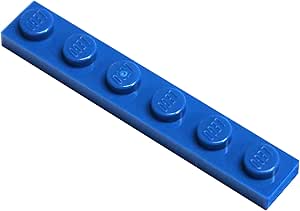 LEGO Parts and Pieces: Blue (Bright Blue) 1x6 Plate x20: Amazon.de ...