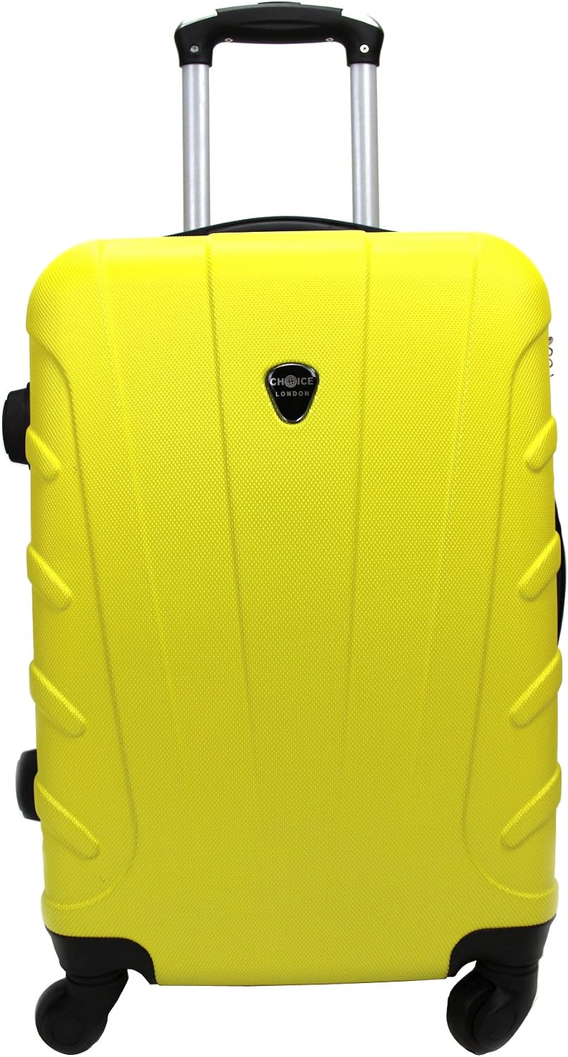 Amazon.com: Hard Shell 4 Wheel Spinner Suitcase ABS Luggage Travel ...