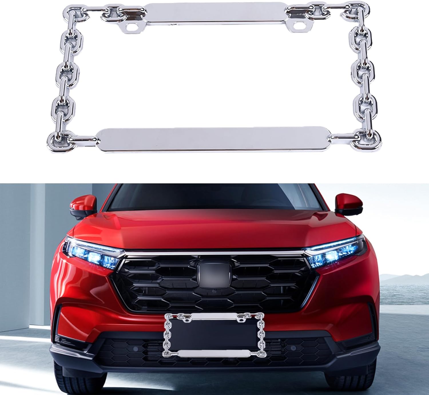 Amazon.com: NGHEY 1 PC License Plate Frame, Personality Creative ...