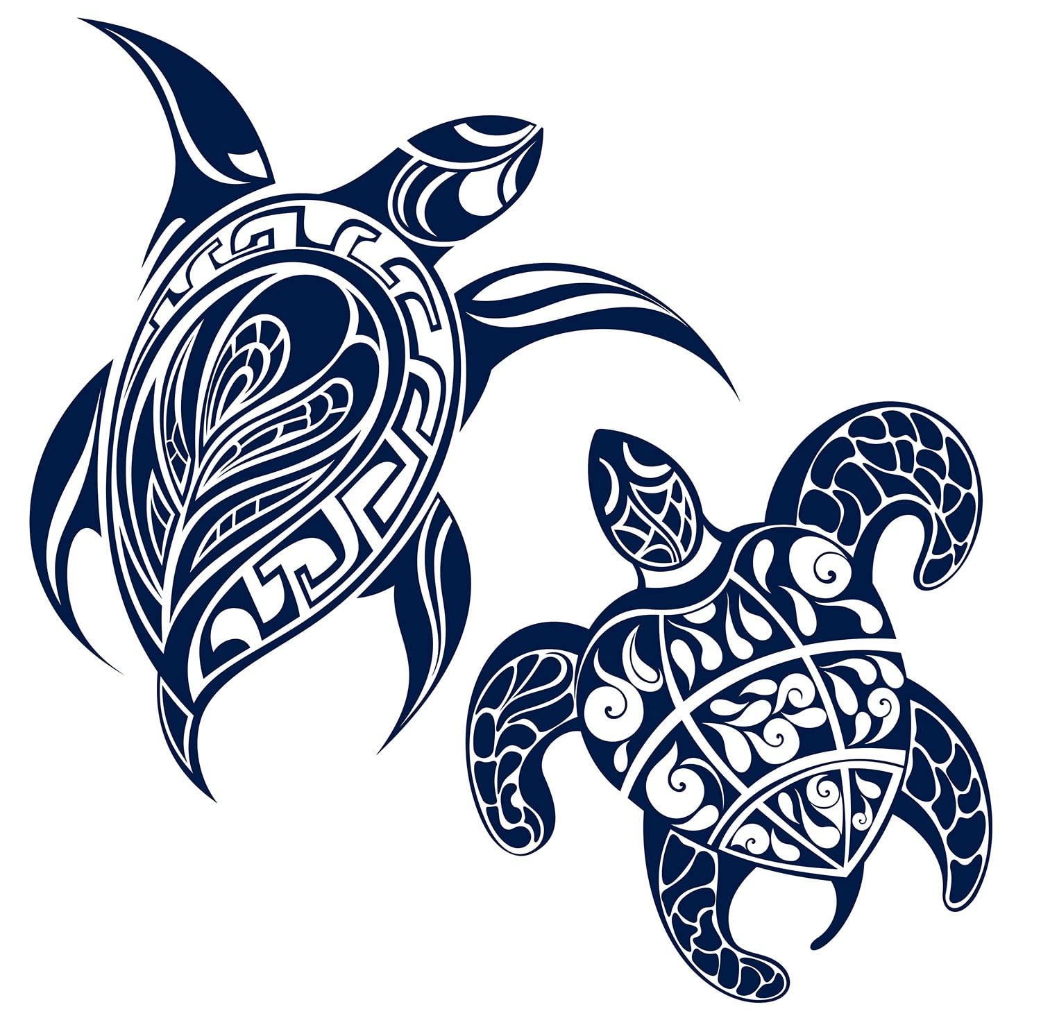 Sea Turtles Tattoo Drawings