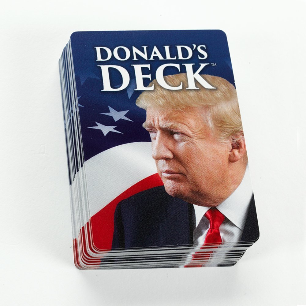 Buy Donald's Deck, Educational Trump Playing Cards Featuring The Real ...