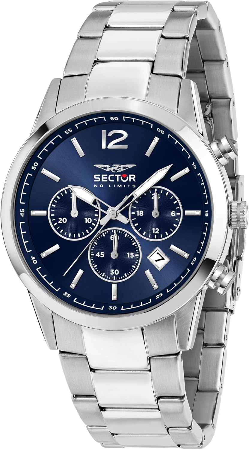 Sector No Limits Herrenuhr, Chronograph, Analog, 660-Kollektion ...