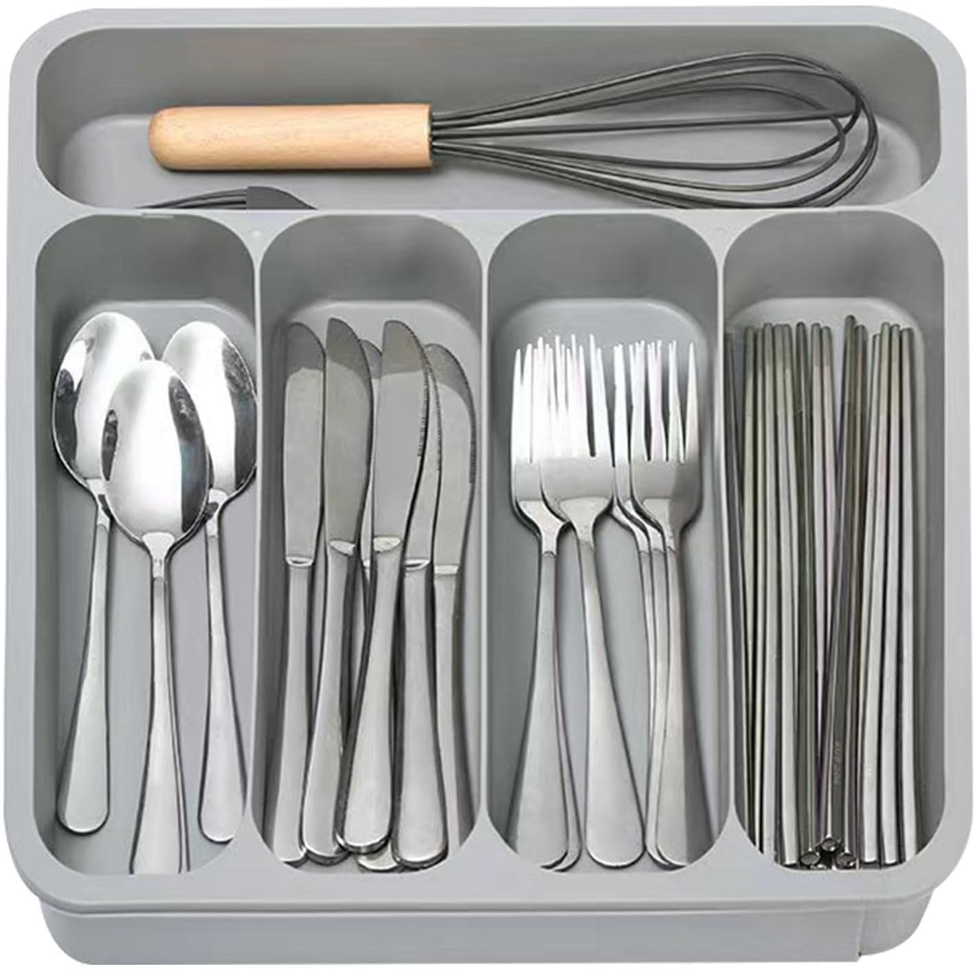 Amazon.com - YUAB Kitchen Drawer Organizer | Cutlery Silverware Kitchen ...