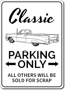 Amazon.com: Classic Car Parking Sign Car Lover Gift Gift for Classic ...
