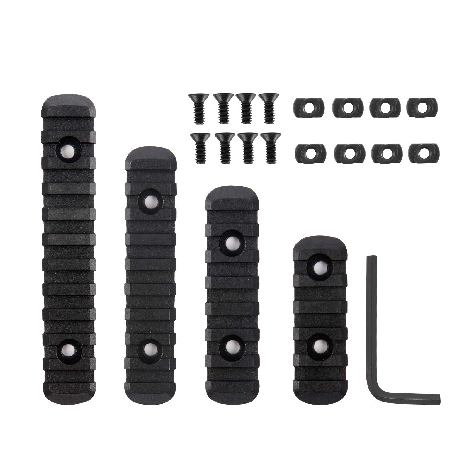Prjknei Picatinny Rail Accessory Set Compatible With M Lok Systems ...