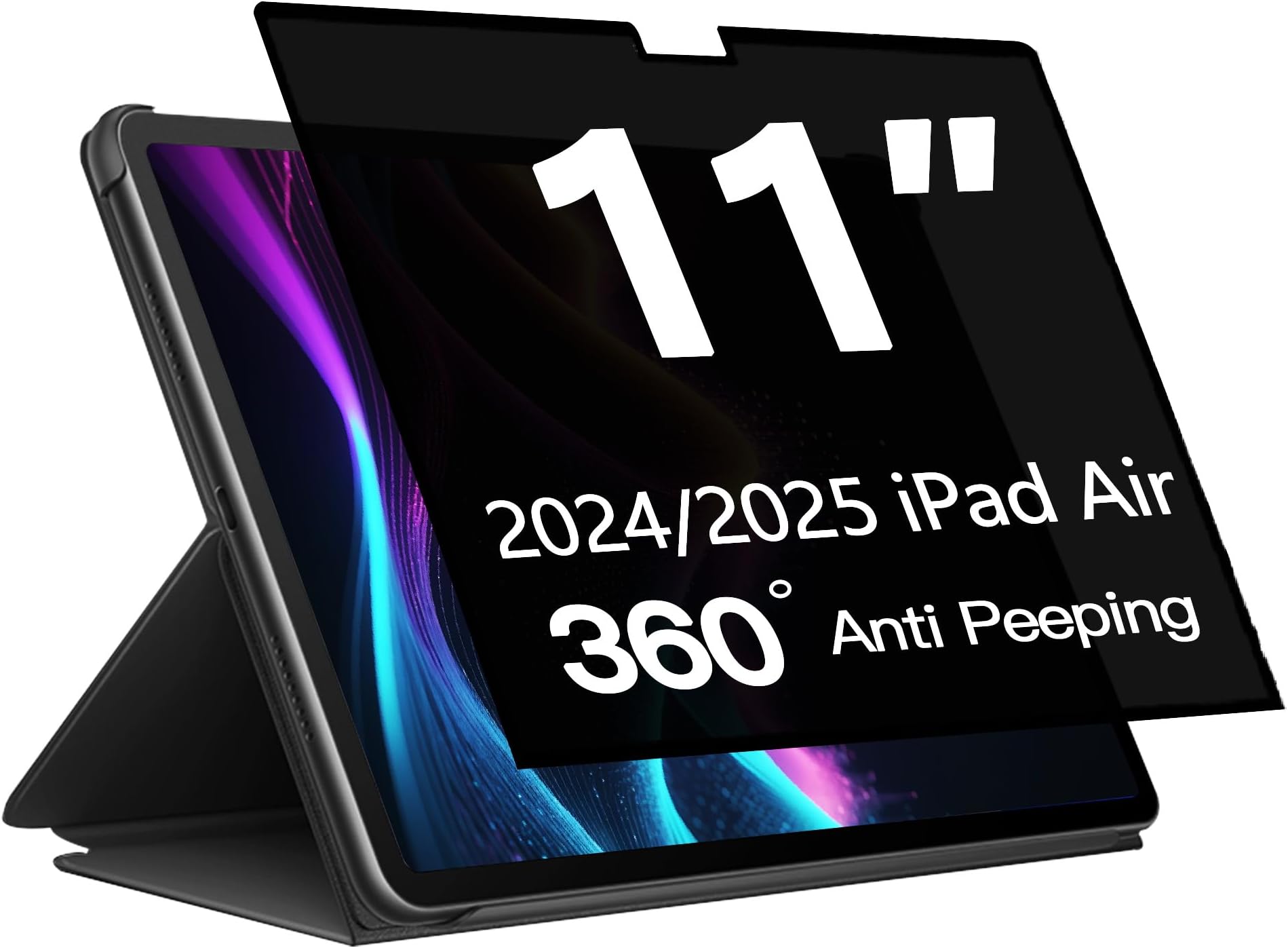 Amazon.com: HIMOVER Anti-Spy Tempered Glass Film for iPad Air 11 Inch ...