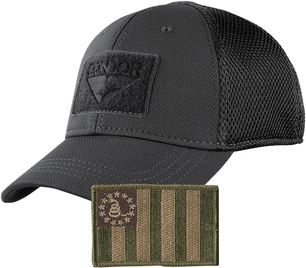 Amazon.com: Condor MESH Fitted Cap Bundle (Sons of Liberty Gadsden ...
