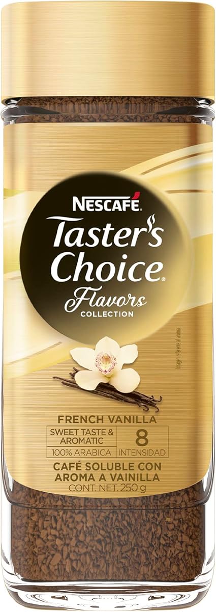 Nescafé Taster's Choice Flavors Collection French Vanilla Café Soluble ...