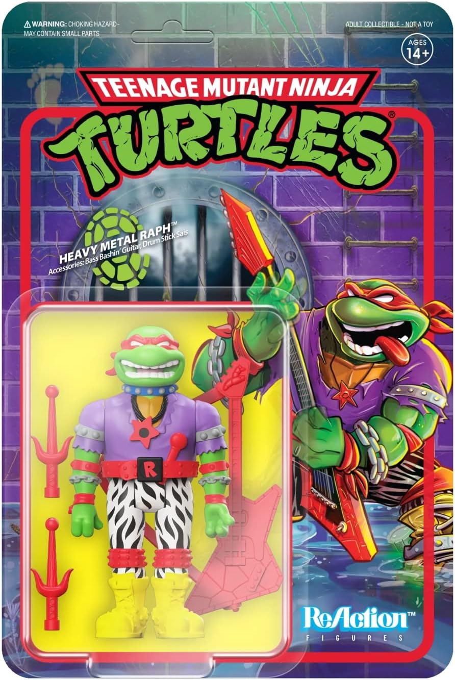 Amazon.com: SUPER7 - Teenage Mutant Ninja Turtles Reaction Figures Wave ...