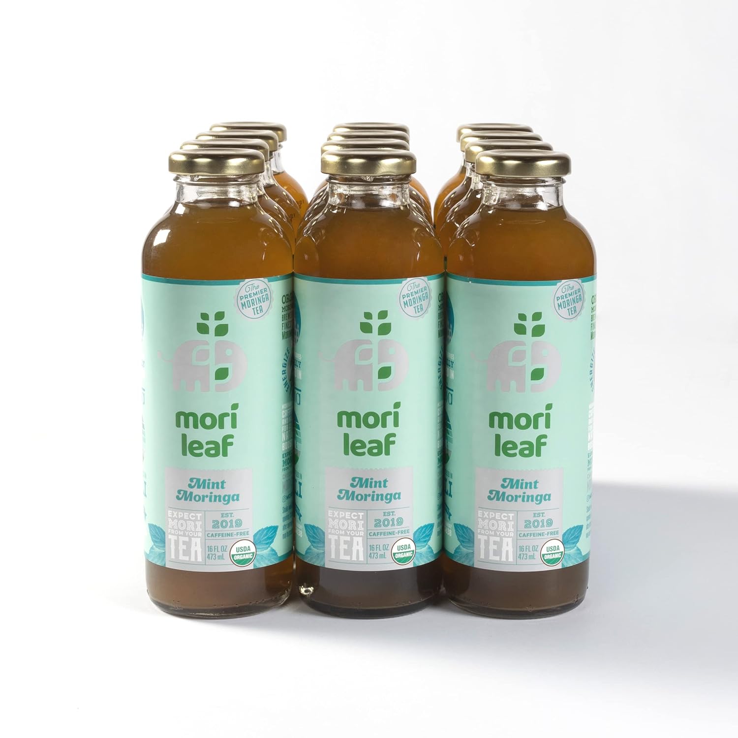 Amazon.com : Mori Leaf, Lightly Sweetened, Original Moringa Tea, 16 fl ...