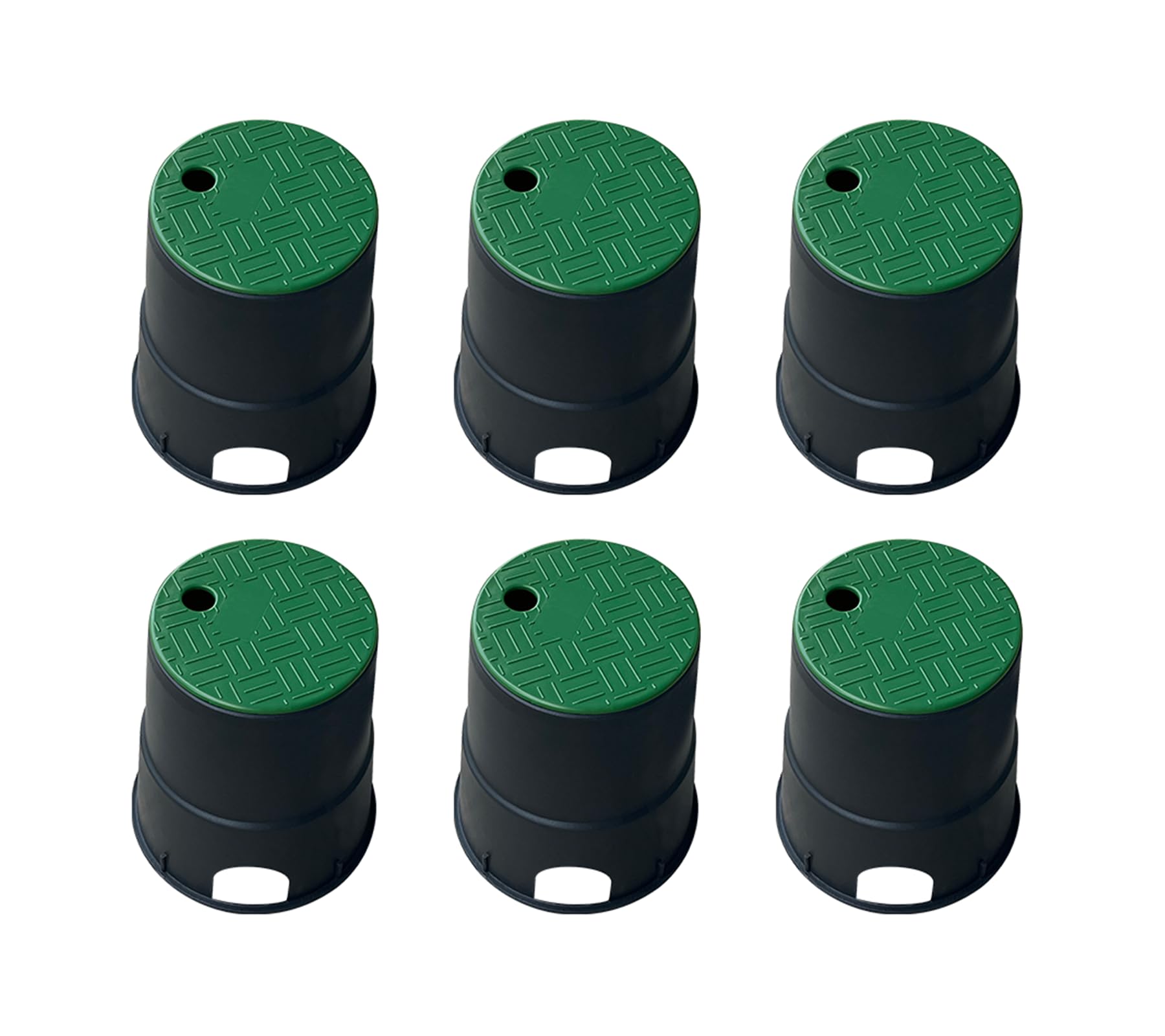 Amazon.com : Natotela Durable PP Valve Box-6 Pcs Anti Slip 6 In ...