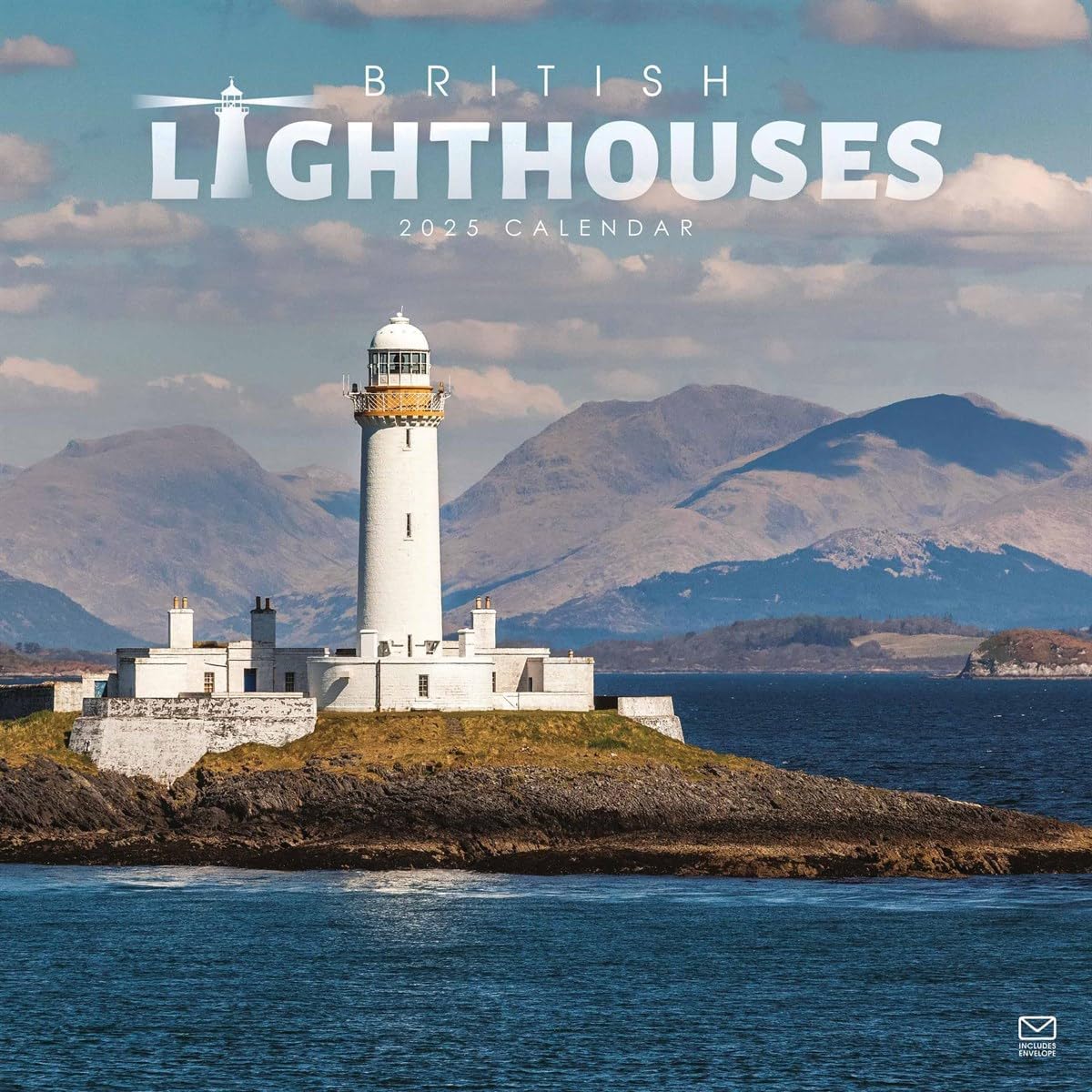 British Lighthouses Wall Calendar 2025 (PFP) : Amazon.co.uk: Stationery ...