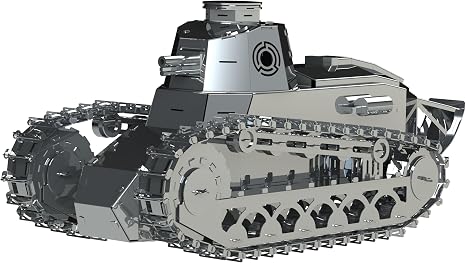 Amazon.com: METAL-TIME Nimble Fighter Tank, Tank FT-17 Model, Metal FT ...