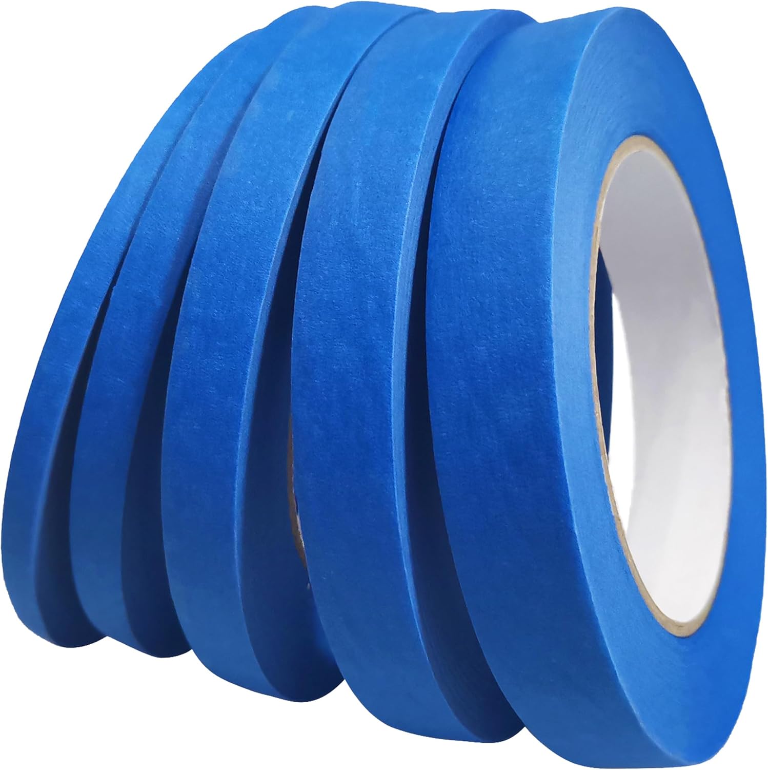 DoAy Blue Painters Tape 1/4" 3/8" 1/2" 5/8" 3/4" x 60 Yard - Multi Size ...