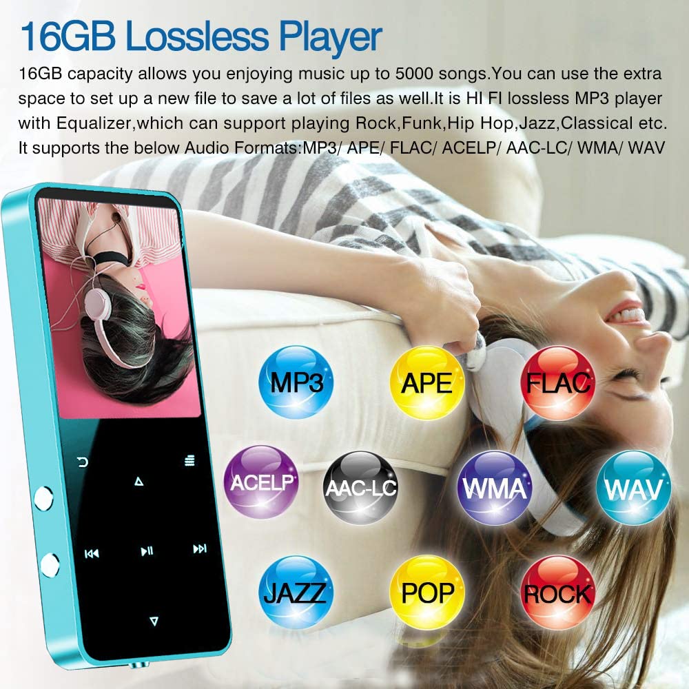 Snapklik.com : MP3 Player, 16GB MP3 Player