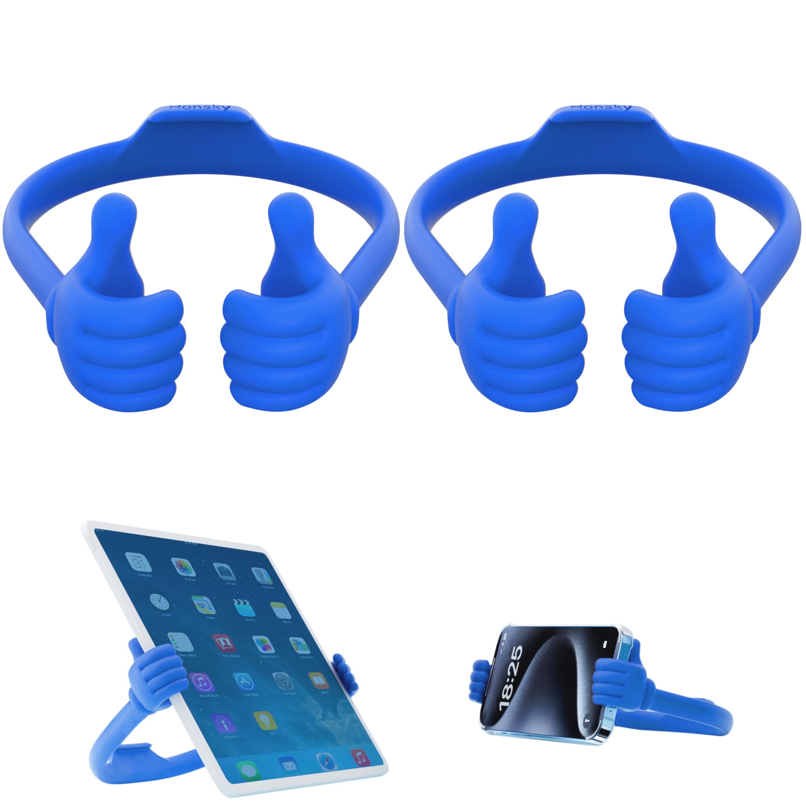 Amazon.com: Honsky Thumbs Up 2 Pack Tablet Stand, Tablet Display Stands ...