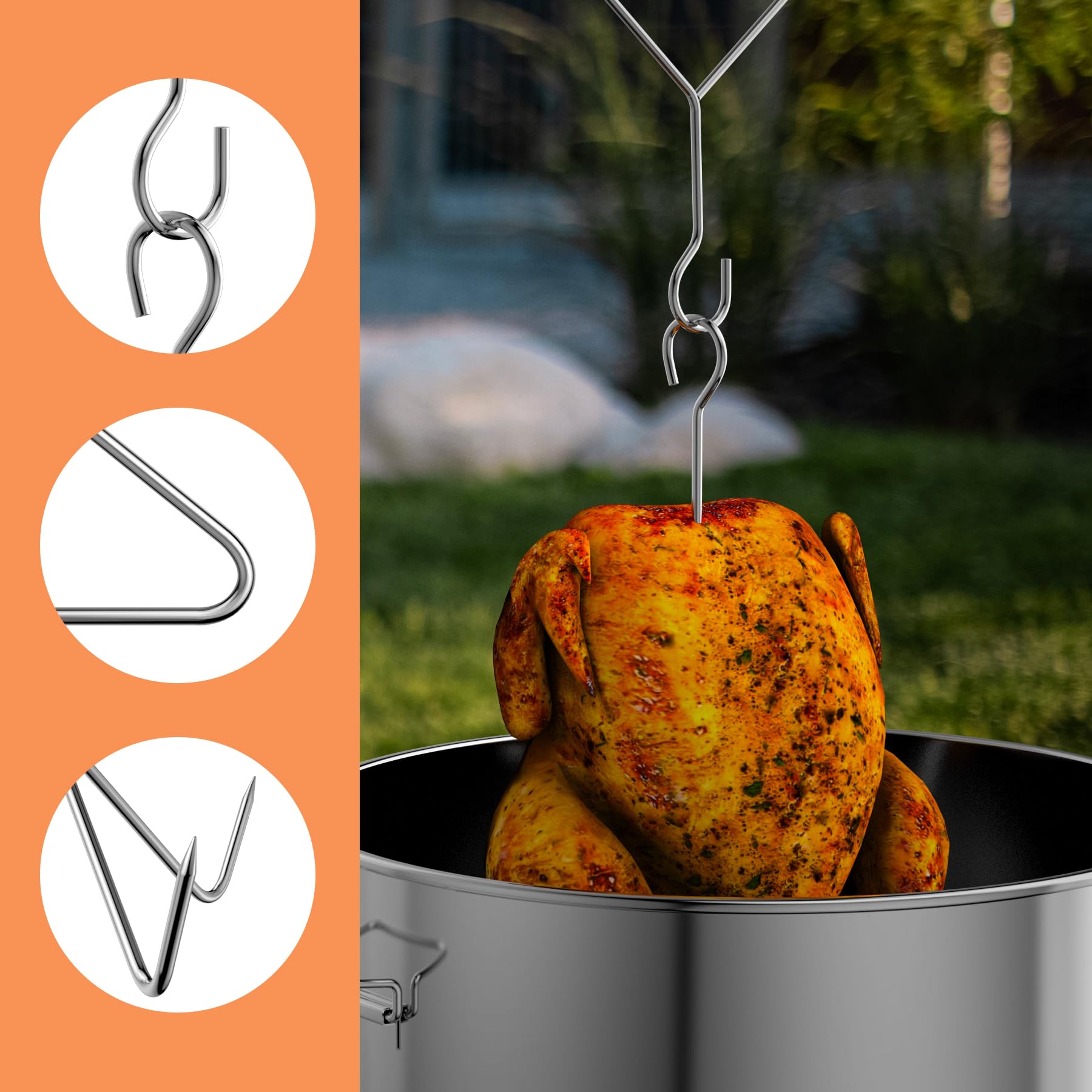 Snapklik.com : AJinTeby Turkey Fryer Accessories, Turkey Deep Fryer ...