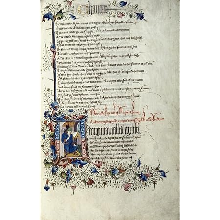 Canterbury Tales Nthe Beginning Of The Prologue To ChaucerS Canterbury ...